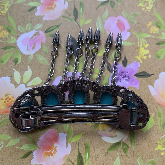 Free People | Accessories | Free People Turquoise Hair Clip | Poshmark